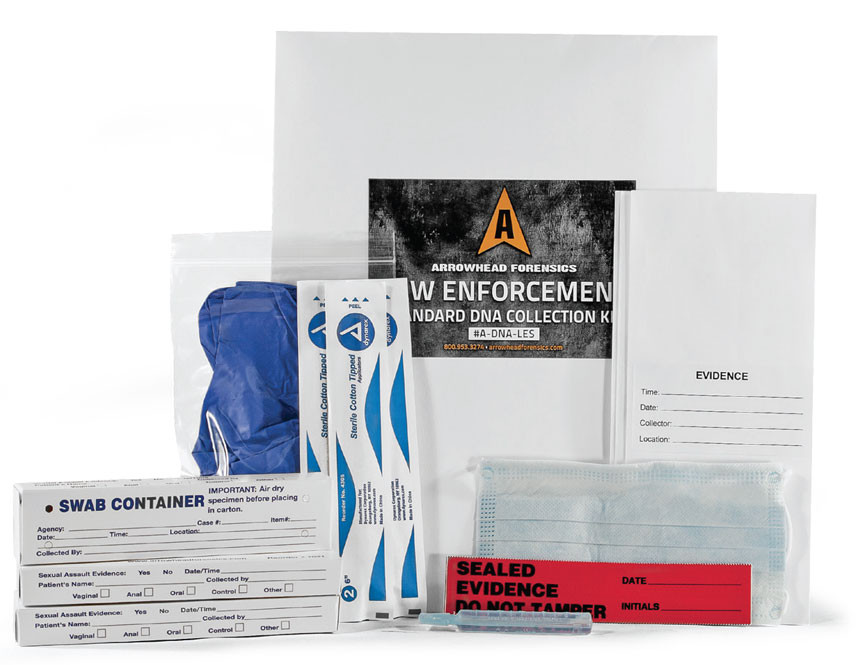 Law Enforcement Standard DNA Collection Kit | Arrowhead Forensics
