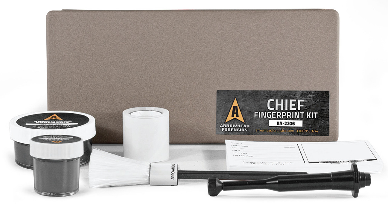 Chief Fingerprint Kit | Arrowhead Forensics