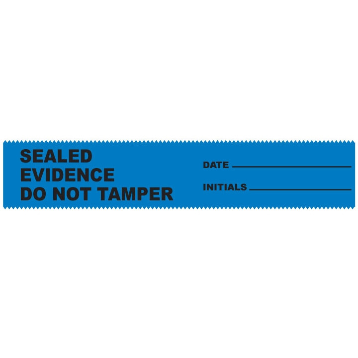 Evidence Packaging - Tamper Evident Tape - SealGuard™ Security Seals ...