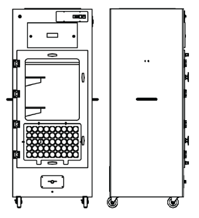 4' Safekeeper Evidence Drying Cabinet | Arrowhead Forensics