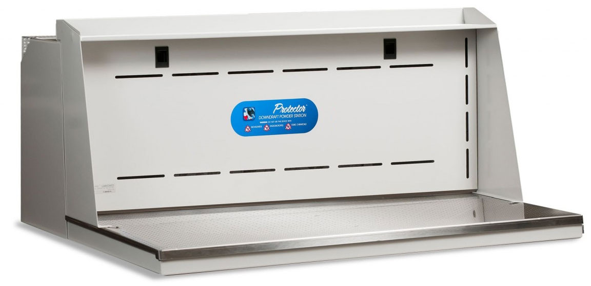 Forensic Containment - Powder Stations - Protector Downdraft Powder ...