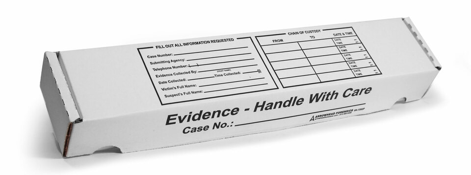 Weapons Storage Box - A-1060P - Crime Scene Packaging - Knife Box