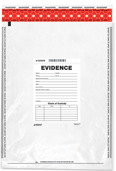 SureSeal™ Tamper Indicating Evidence Bags 22" x 33" 500 Pack ...