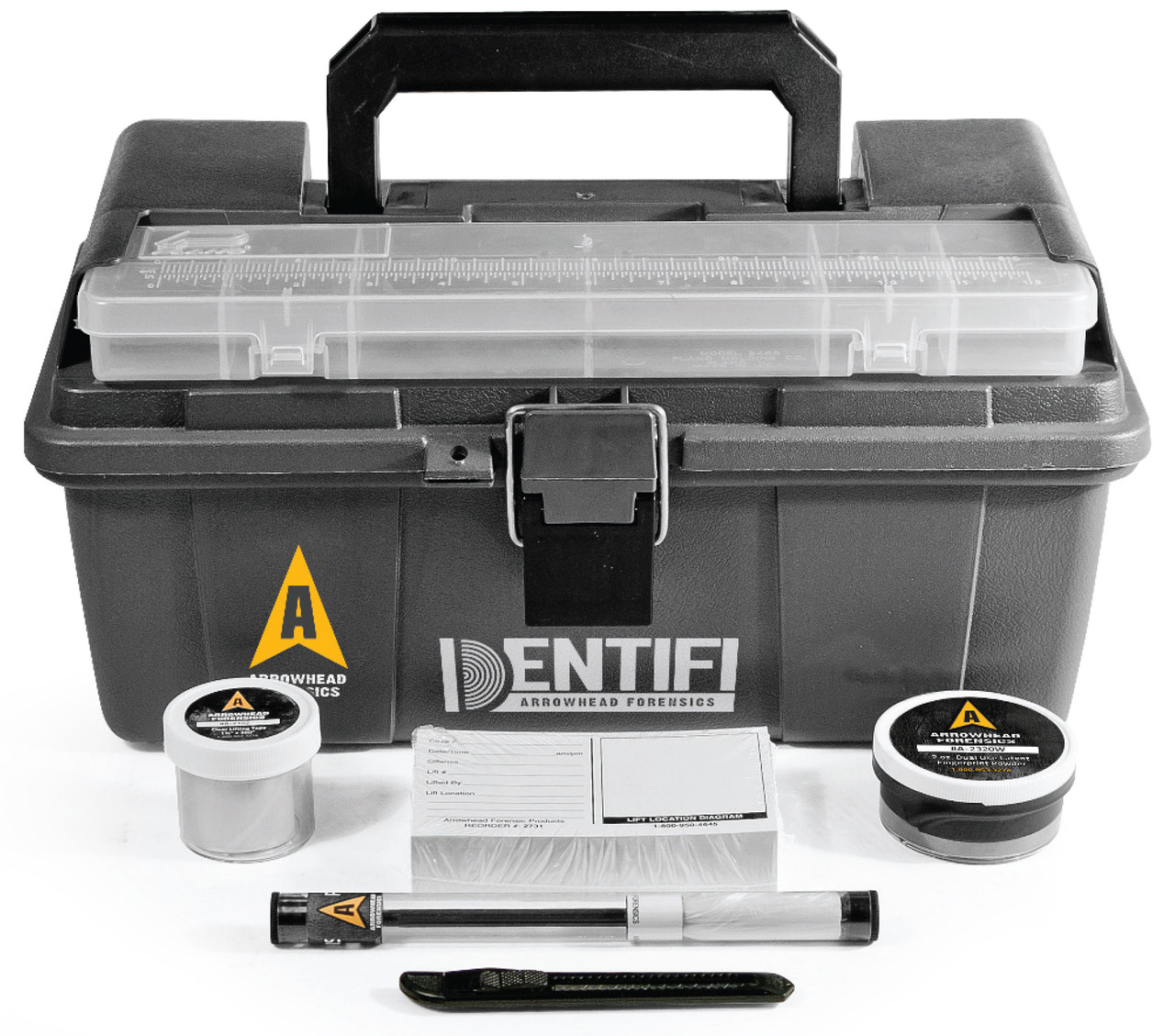 Latent Print Development - Fingerprint Kit - Identifi Dual Use Latent ...