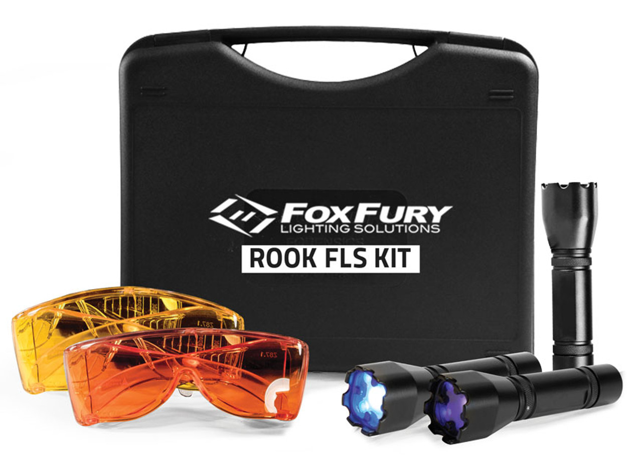 Foxfury Rook Portable Forensic Light Source Kit Arrowhead Forensics