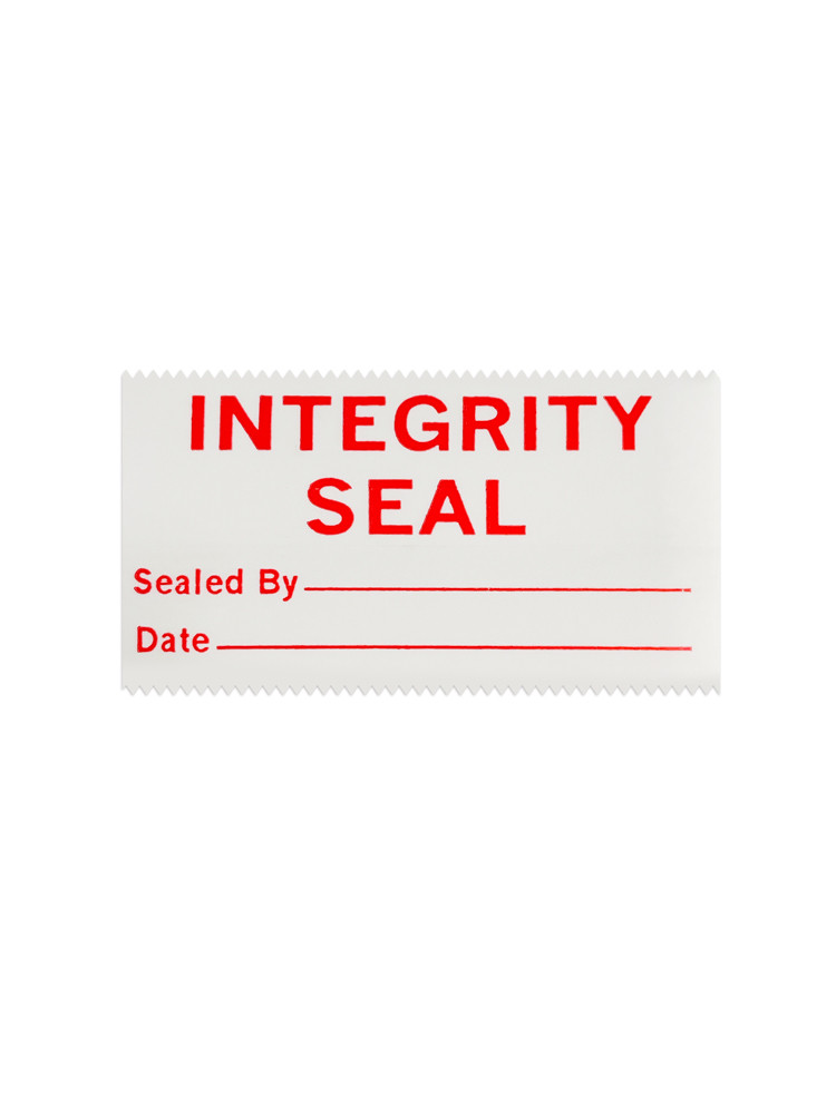 SealGuard Split Back Integrity Seal 1.5" x 2.5" | Arrowhead Forensics