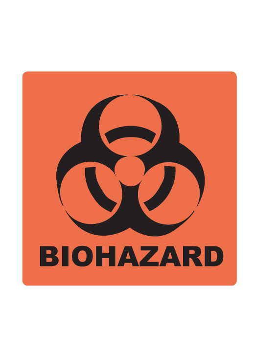 SureSeal™ Biohazard Labels on Rolls | Arrowhead Forensics