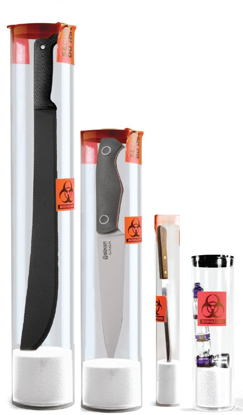 Evidence Packaging - Evidence Tubes - Sharps Evidence Collection Tubes ...