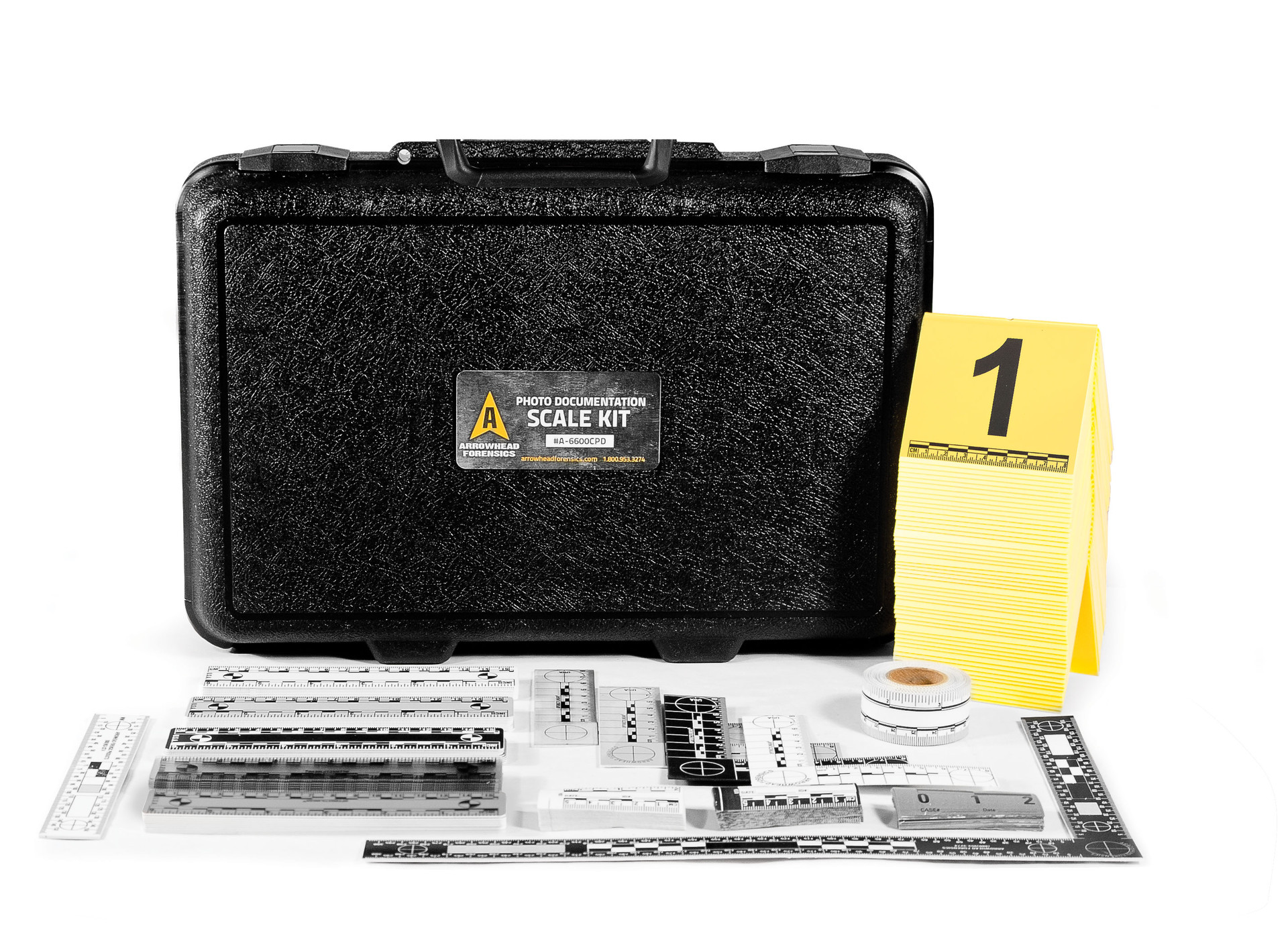Deluxe Photo Documentation Scale Kit | Arrowhead Forensics
