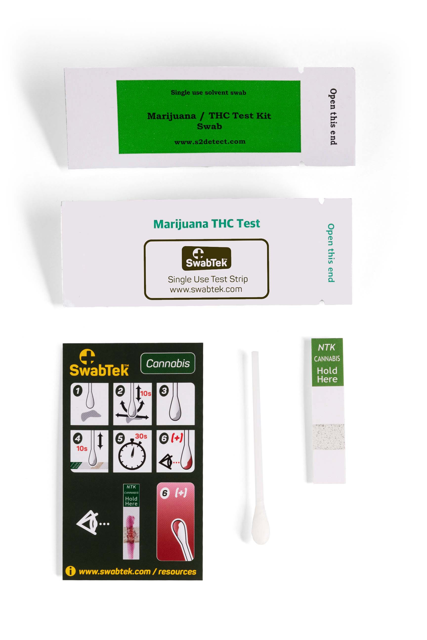 SwabTek Cannabis Test Kit 25/box | Arrowhead Forensics