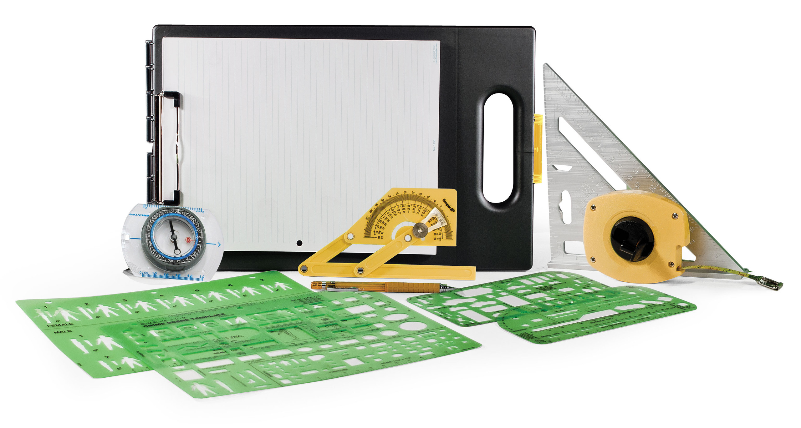 Crime Scene Tools and Forensic Analysis - Sketching Templates - Master ...