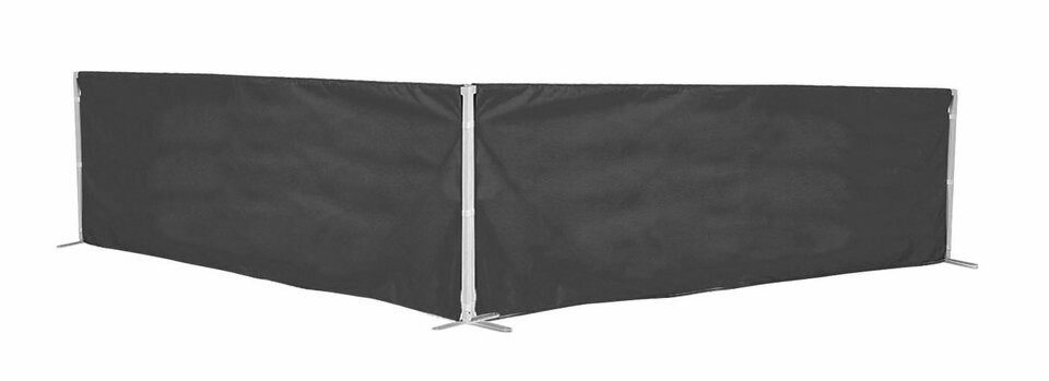 Crime Scene Privacy Screen Dual Screen 10' x 3' | Arrowhead Forensics