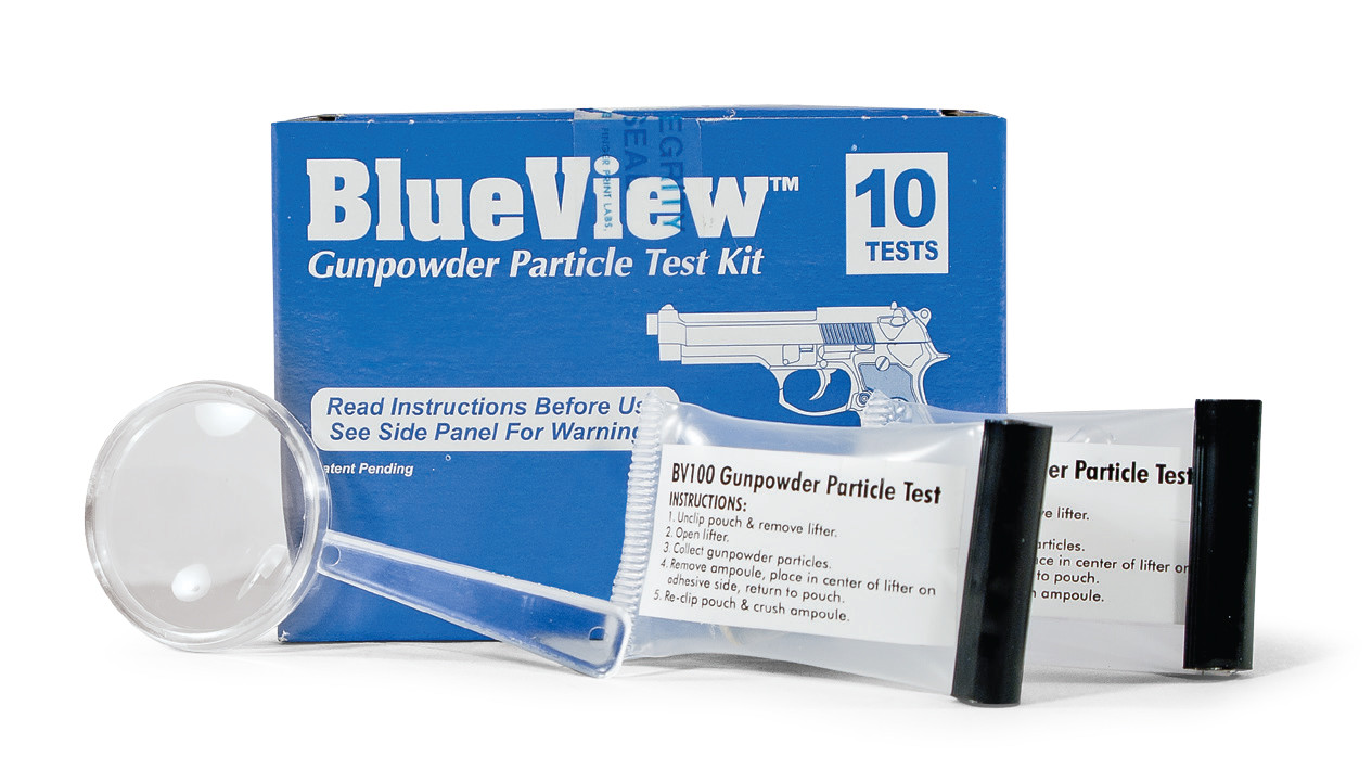 BlueView Gunpowder Particle Test Kits | Arrowhead Forensics