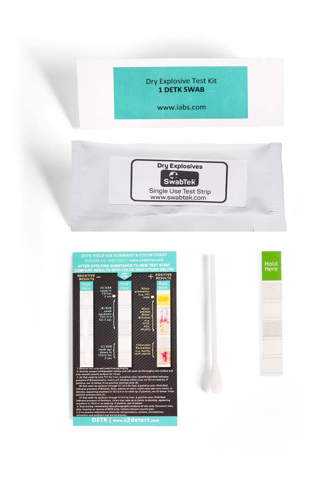 SwabTek Dry Explosives Test Kit 25/box | Arrowhead Forensics