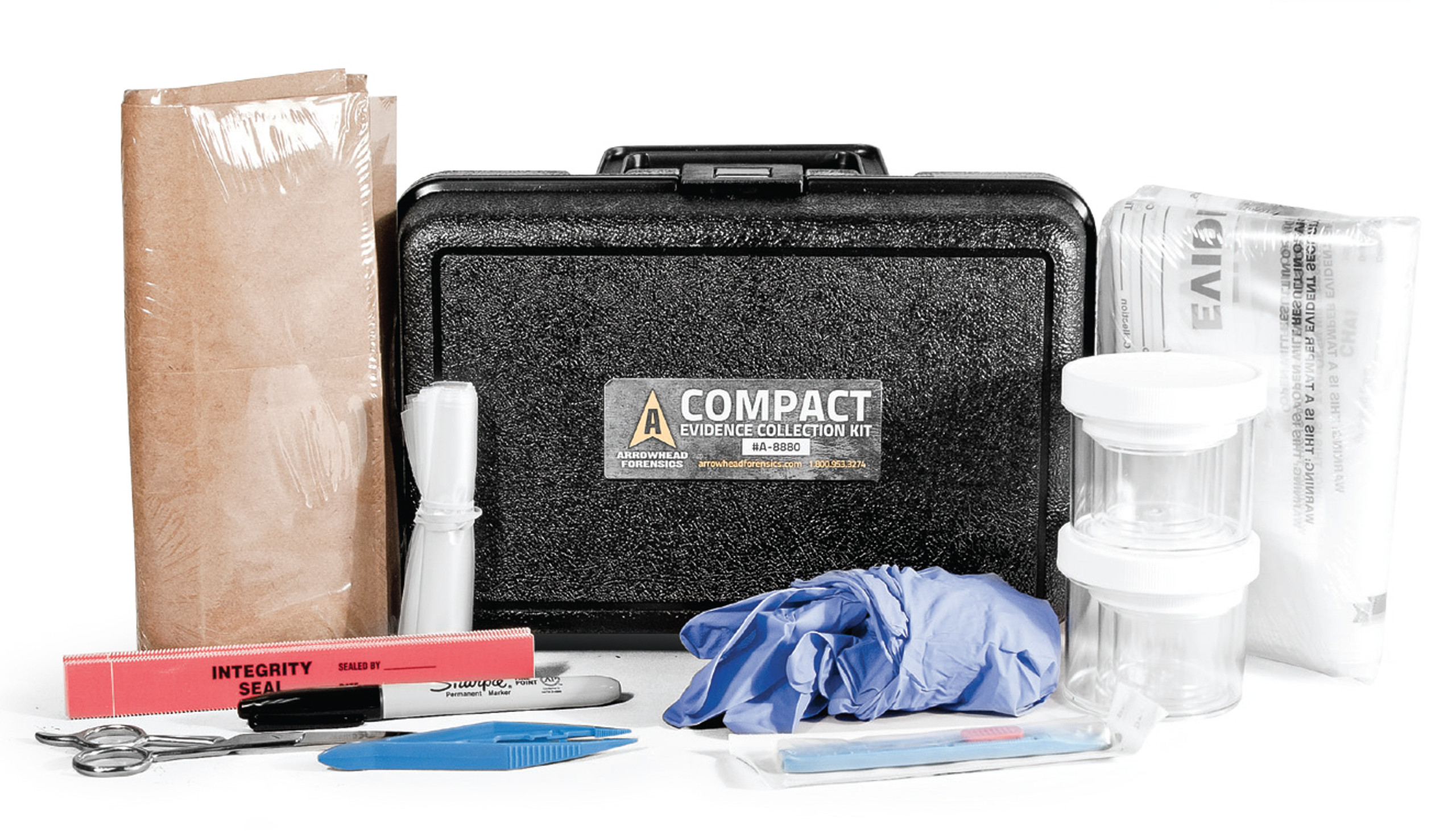 Evidence Packaging Packing Kits Compact Evidence Collection Kit A 8880