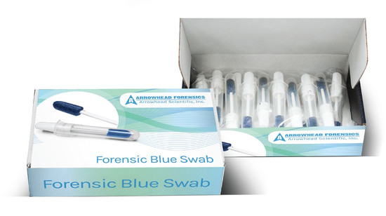 Forensic Blue Swabs | Arrowhead Forensics