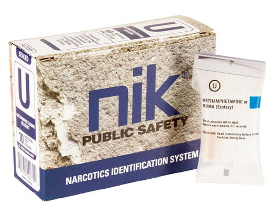 Narcotics Testing - Nik Test Kits - Nik Presumptive Drug Test Pouch ...