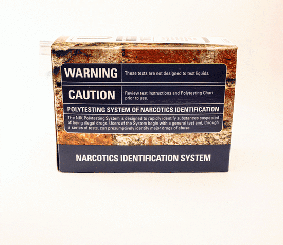 Narcotics Testing - Nik Test Kits - Nik Presumptive Drug Test Pouch ...