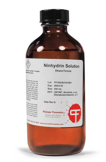 Ninhydrin | Arrowhead Forensics