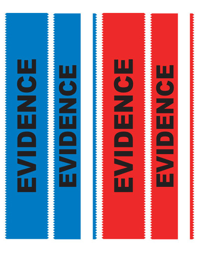 SealGuard™ Solid Back Evidence Tape | Arrowhead Forensics