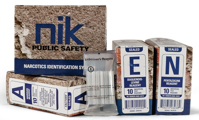 Narcotics Testing - Nik Test Kits - Nik Presumptive Drug Test Pouch ...