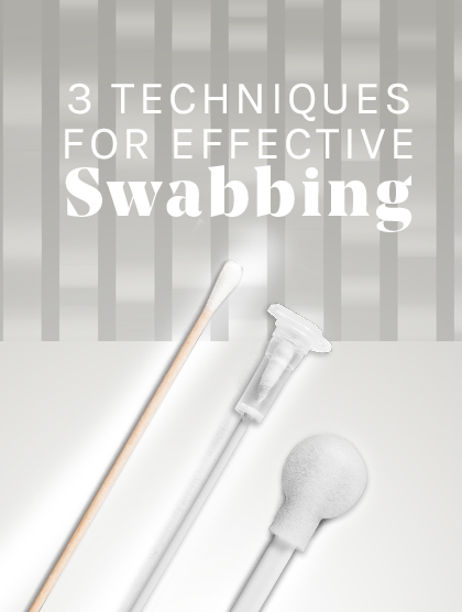3 Steps for Effective Swabbing at a Crime Scene - Arrowhead Forensics