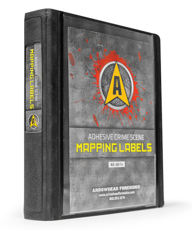 Adhesive Crime Scene Mapping Labels | Arrowhead Forensics