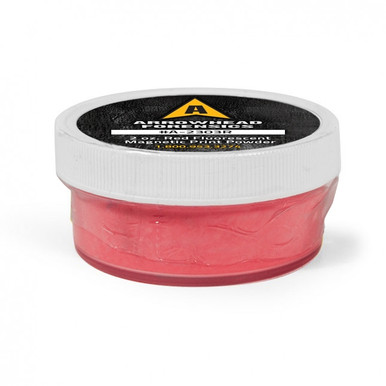 Red Fluorescent Magnetic Latent Fingerprint Powder 2oz | Arrowhead ...