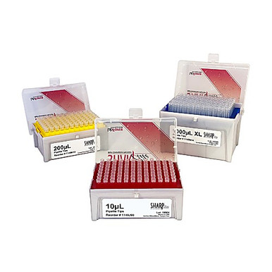 10 µL Sharp Elite™ Tips, Racked Sterile, Clear, Graduated, Low ...