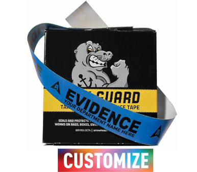 Evidence Packaging - Tamper Evident Tape - Arrowhead Custom SealGuard ...