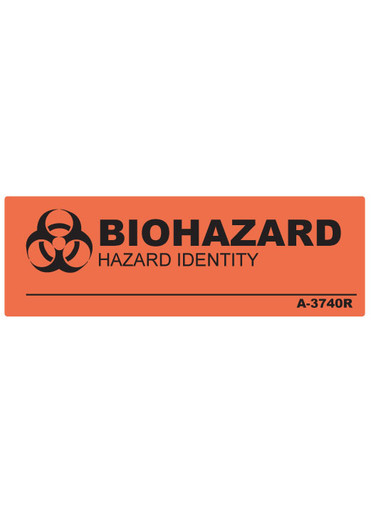 Evidence Packaging - Evidence Labels - Sureseal™ Biohazard & Caution ...