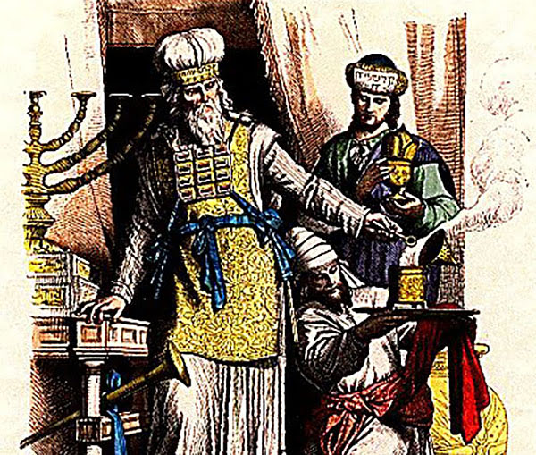 Biblical Aaron Wore a Golden Breastplate Fashioned With 12 Inscribed ...