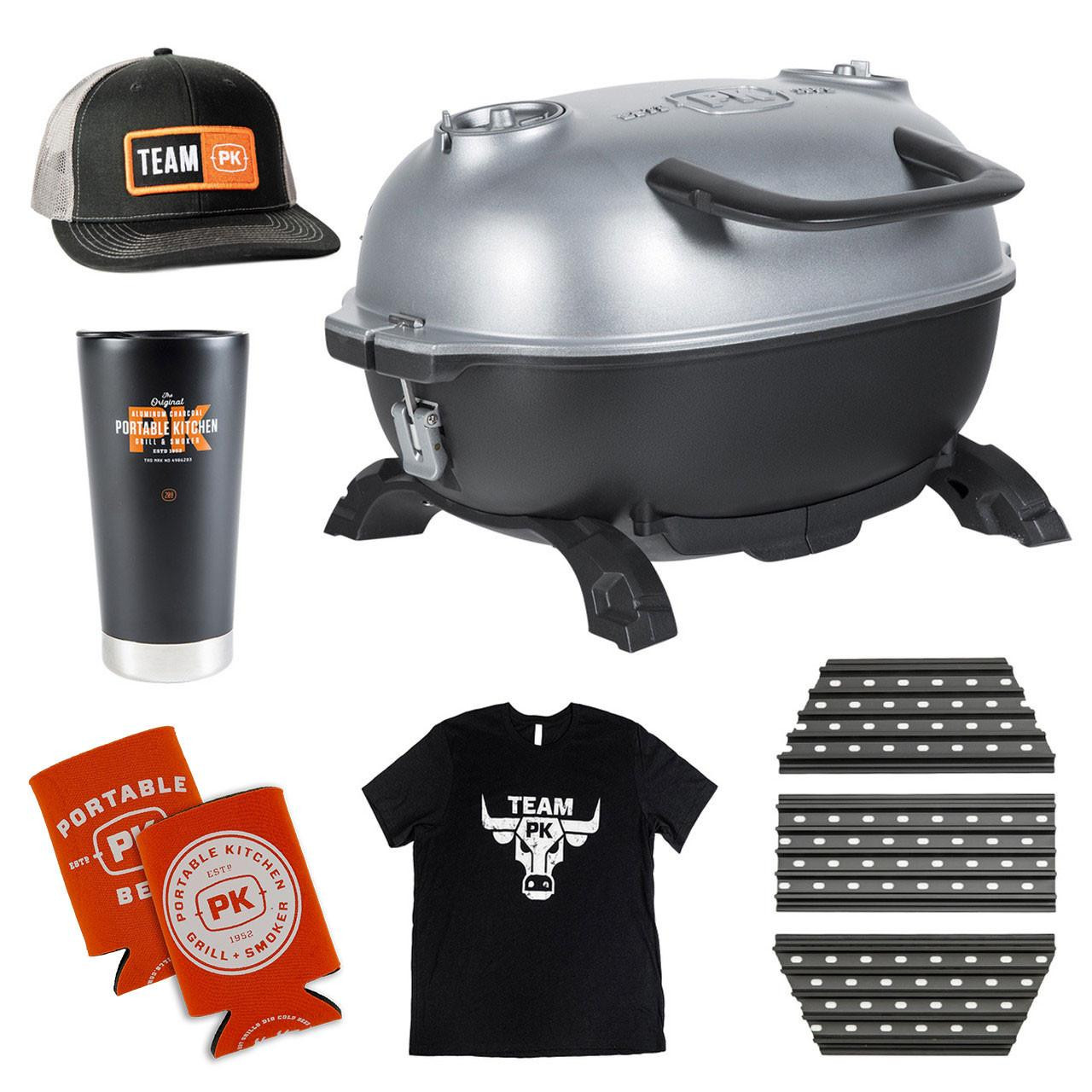 PKGO ProKit Bundle | GrillGrate, Tumbler, Hat, Shirt & More | PK Grills