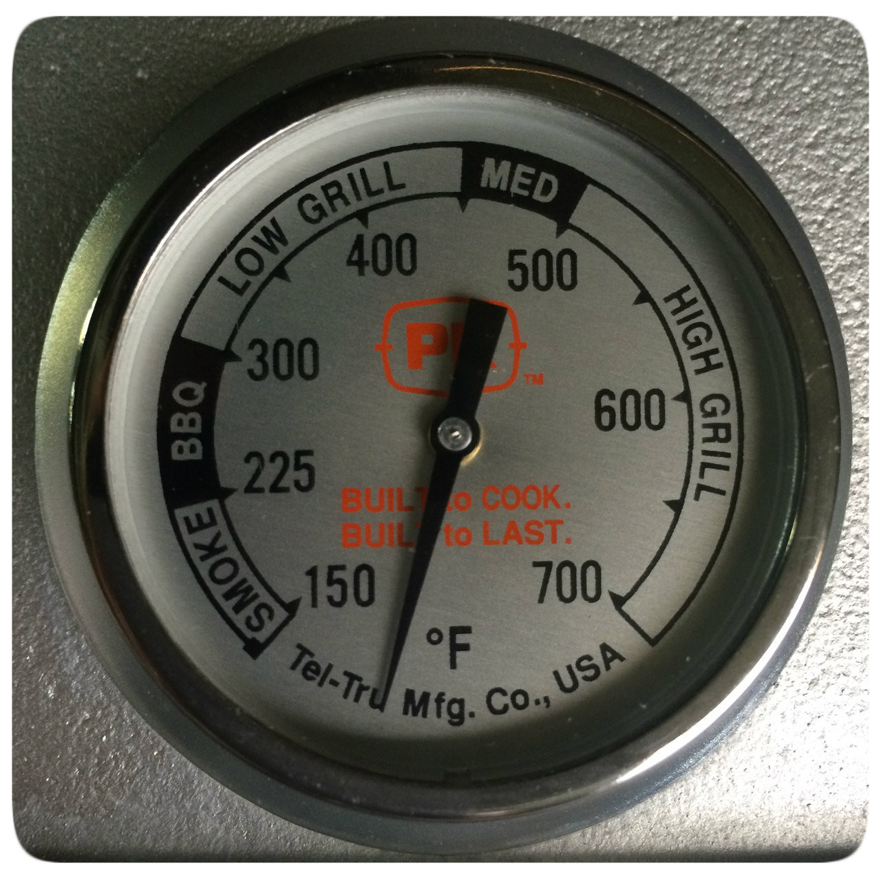 PK BBQ Thermometer by Tel-Tru | Grill Temp Gauge | PK Grills