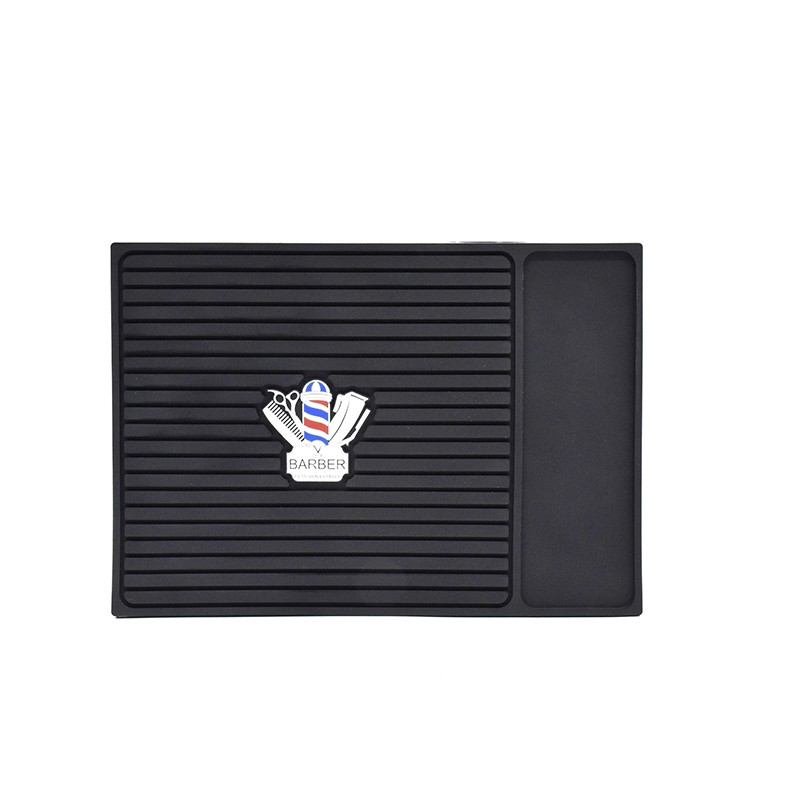 Black Barber Tool Mat - Joiken Hair & Beauty Furniture Pty Ltd.