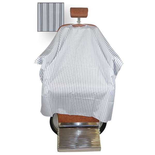 Barber Cape Double Stripe
