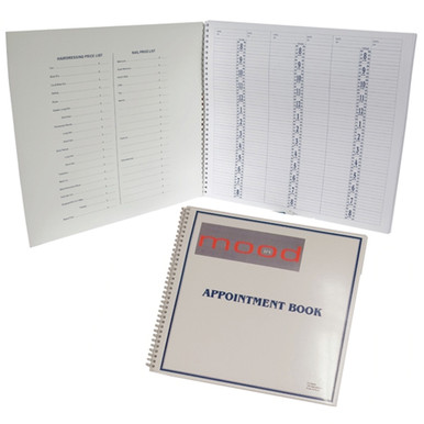 6 Column Appointment Book
