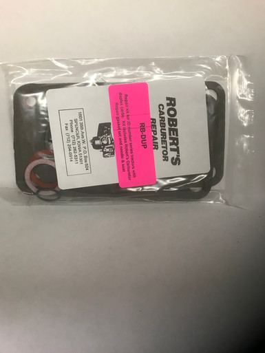 Basic Carb Kit-for Duplex Carburetors - Robert's Carburetor Repair