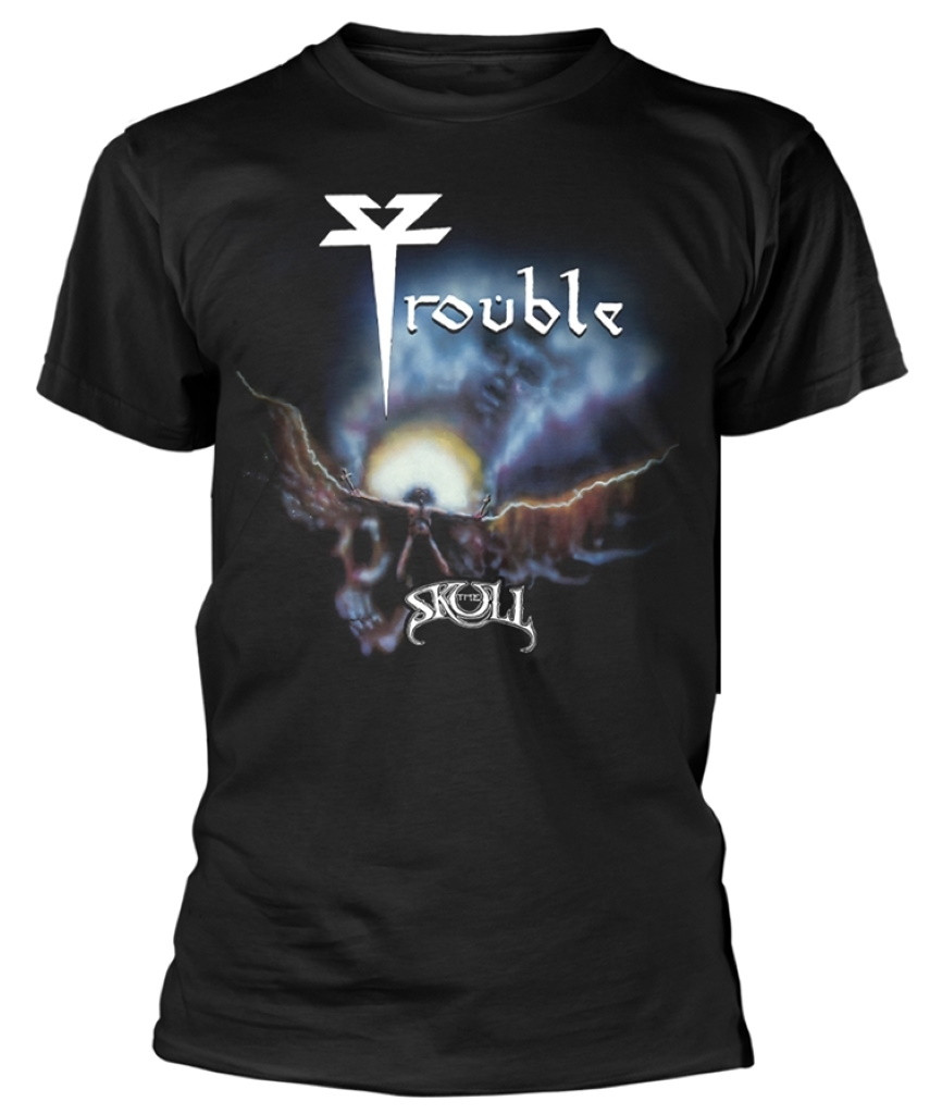 Trouble 'Symbol & Logo' (Black) T-Shirt