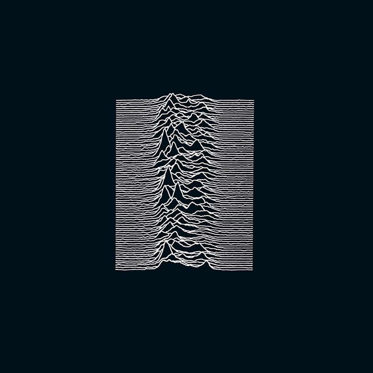 Joy Division 'Unknown Pleasures' (Black) Zip Up Hoodie