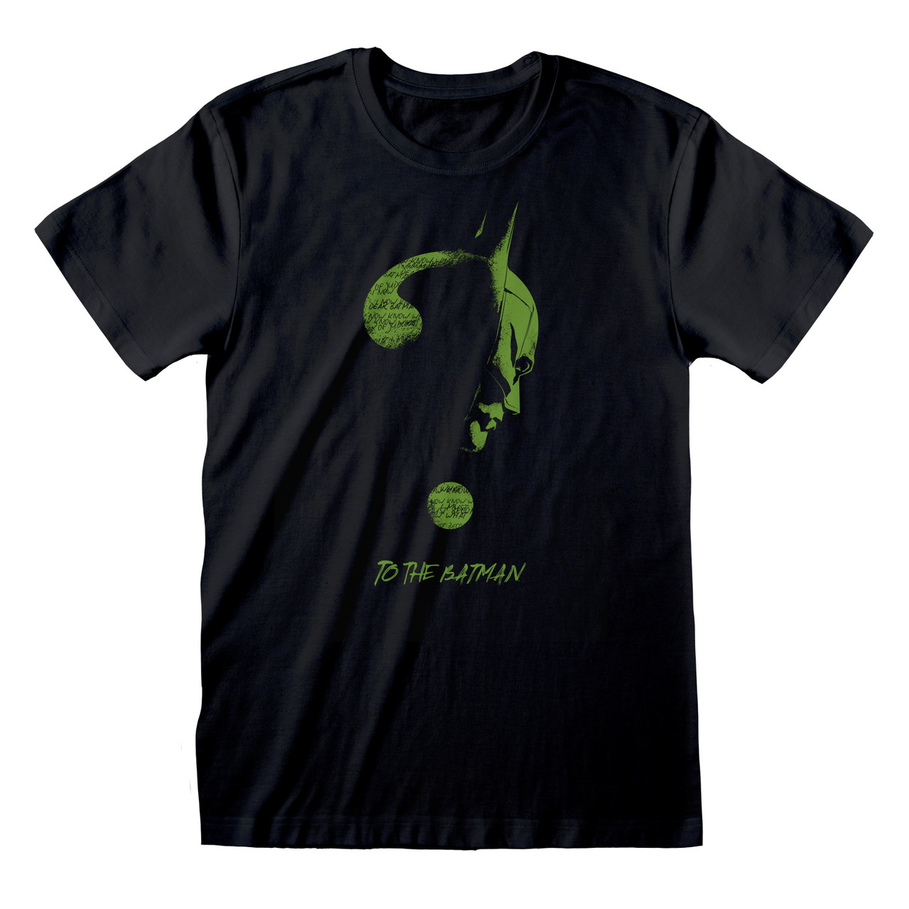 The Batman 'Riddler Silhouette' (Black) T-Shirt