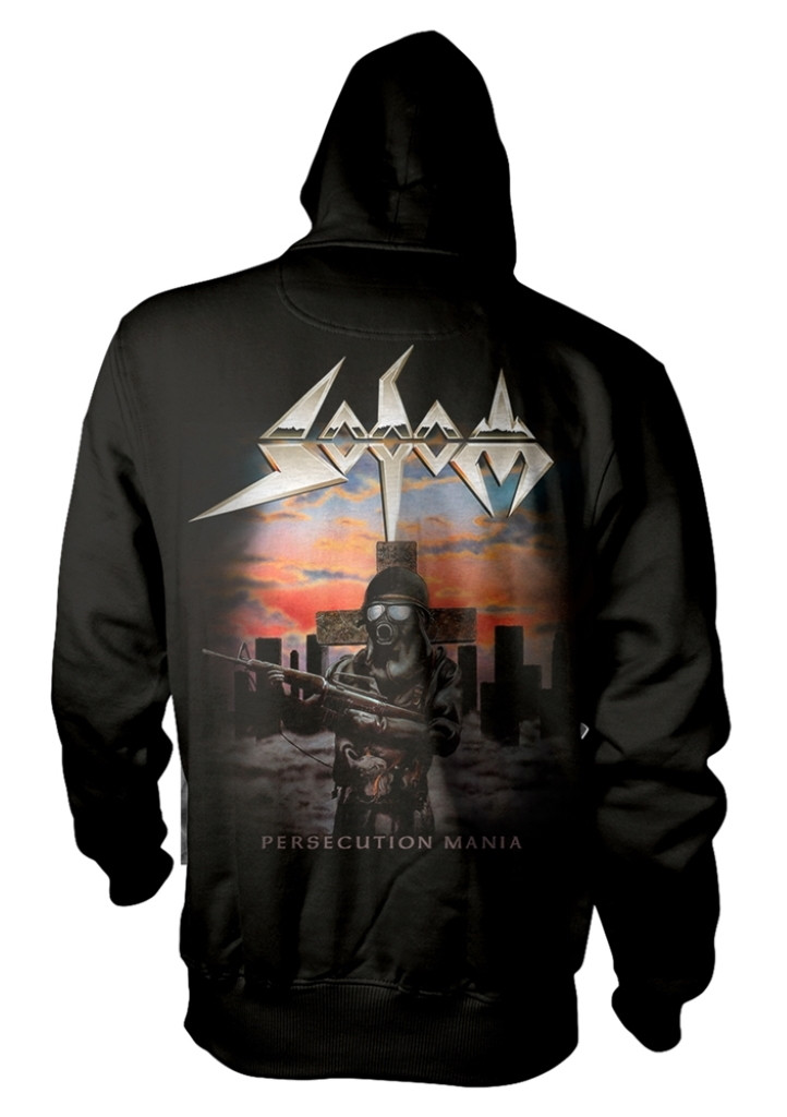 Sodom 'Persecution Mania' (Black) T-Shirt | Eyesore Merch