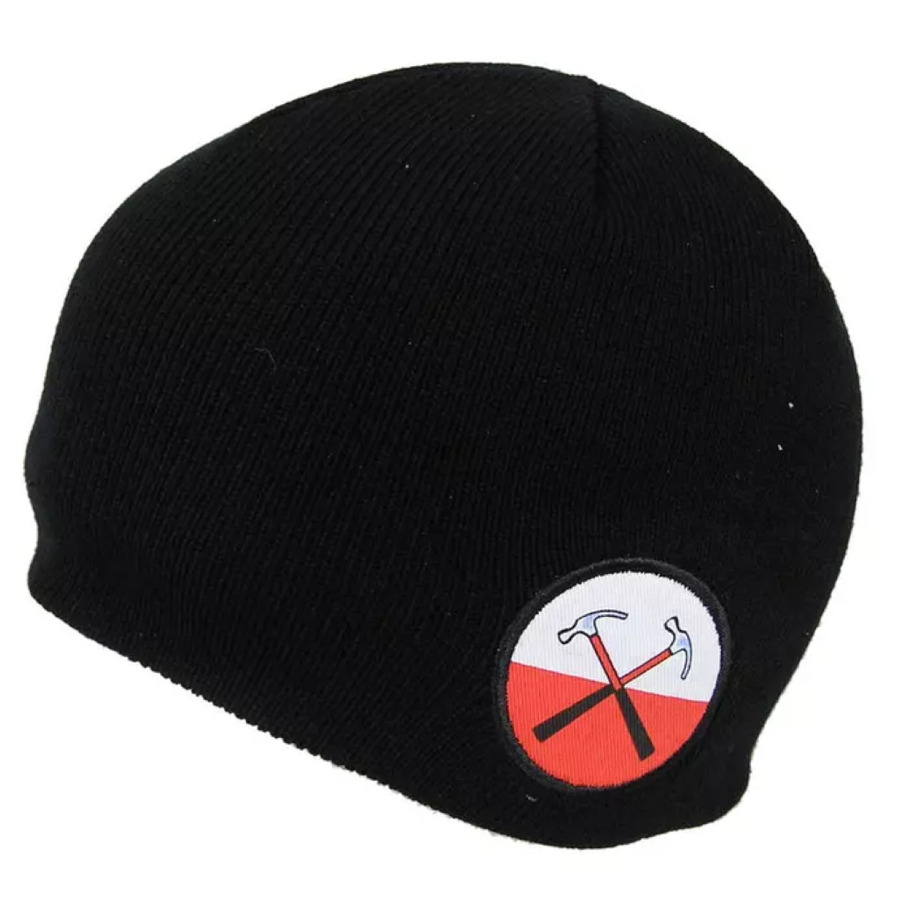Pink Floyd The Wall Hammers Logo Black Beanie Hat