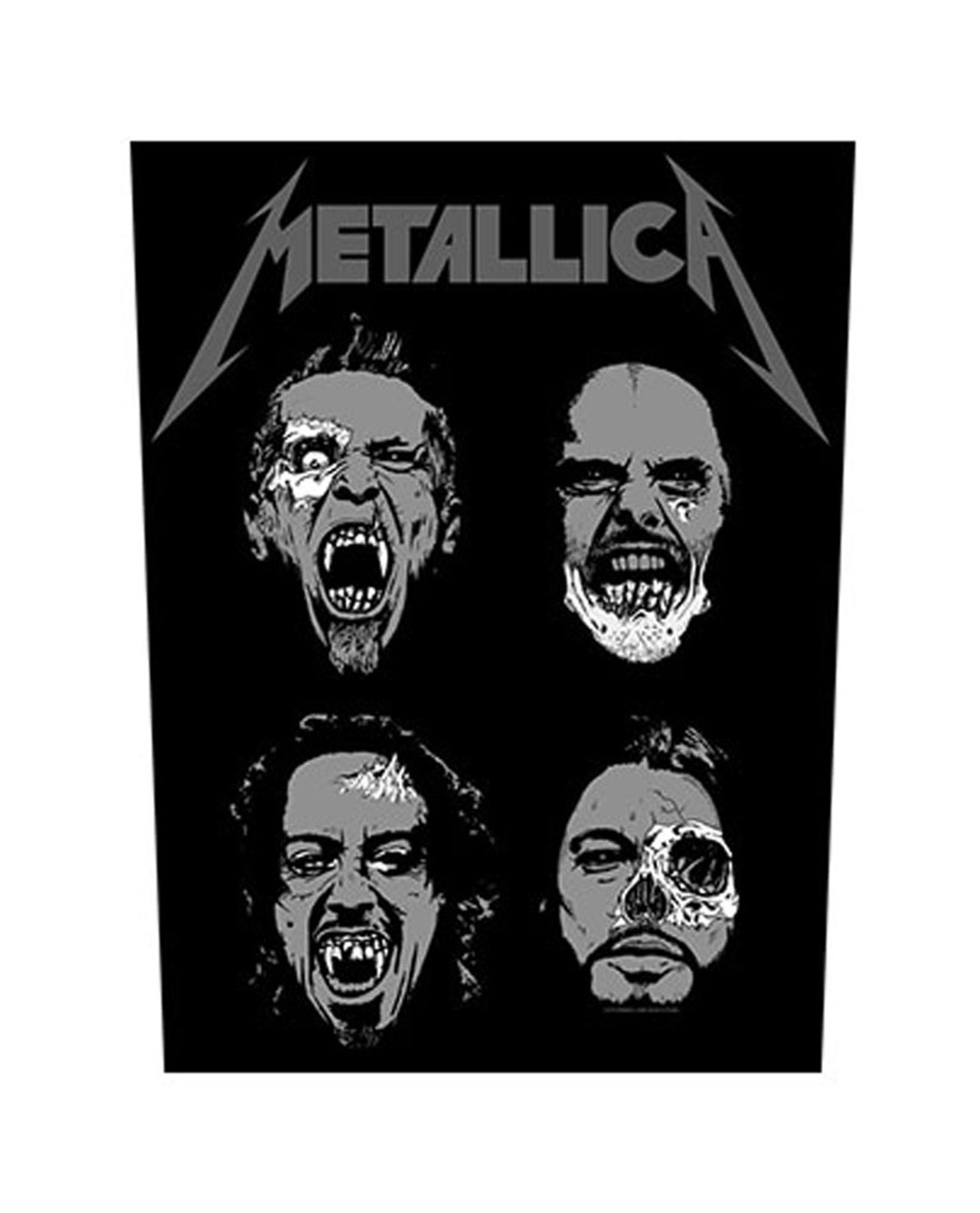 Metallica Undead Back Patch Eyesore Merch
