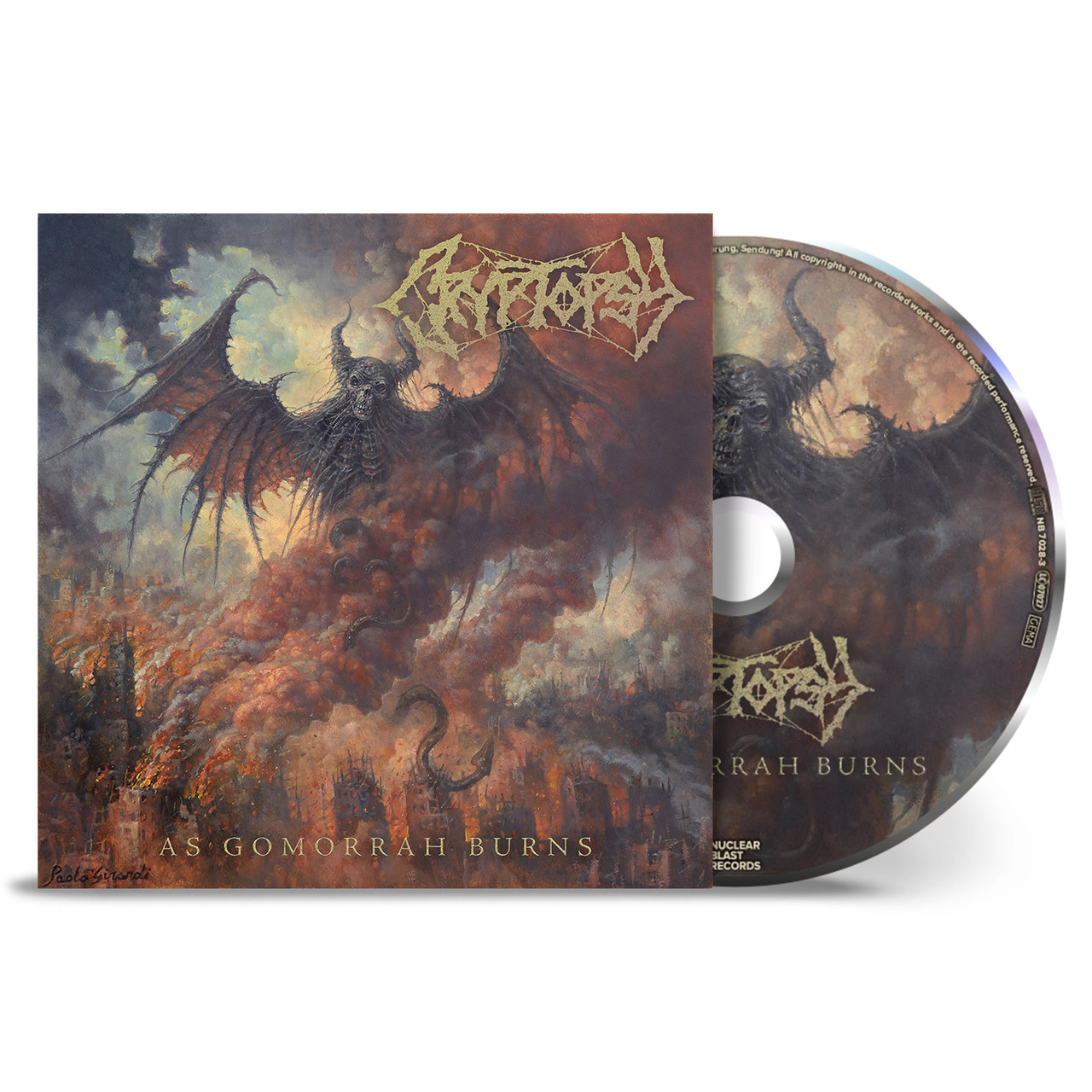 Cryptopsy T-Shirts, Cryptopsy Merchandise | Eyesore Merch