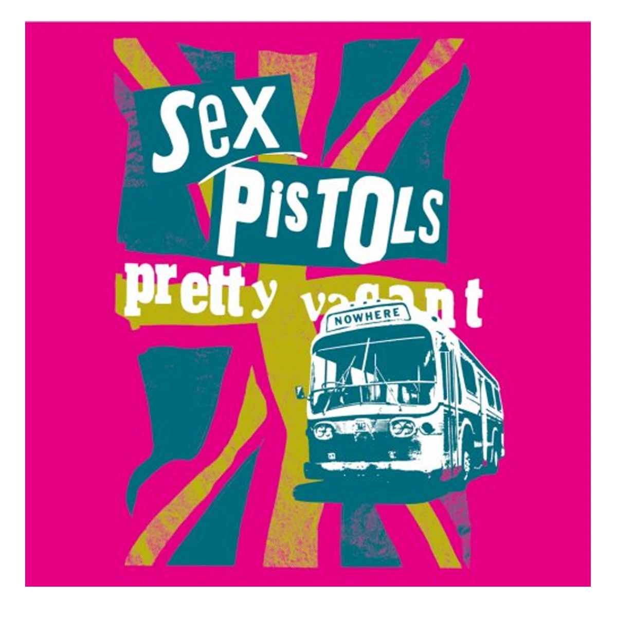 Sex Pistols Pretty Vacant Greetings Card Eyesore Merch