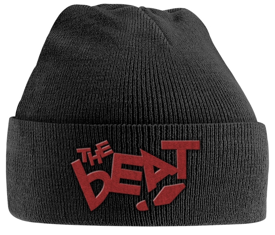 The Beat 'Red Logo' (Black) Beanie Hat