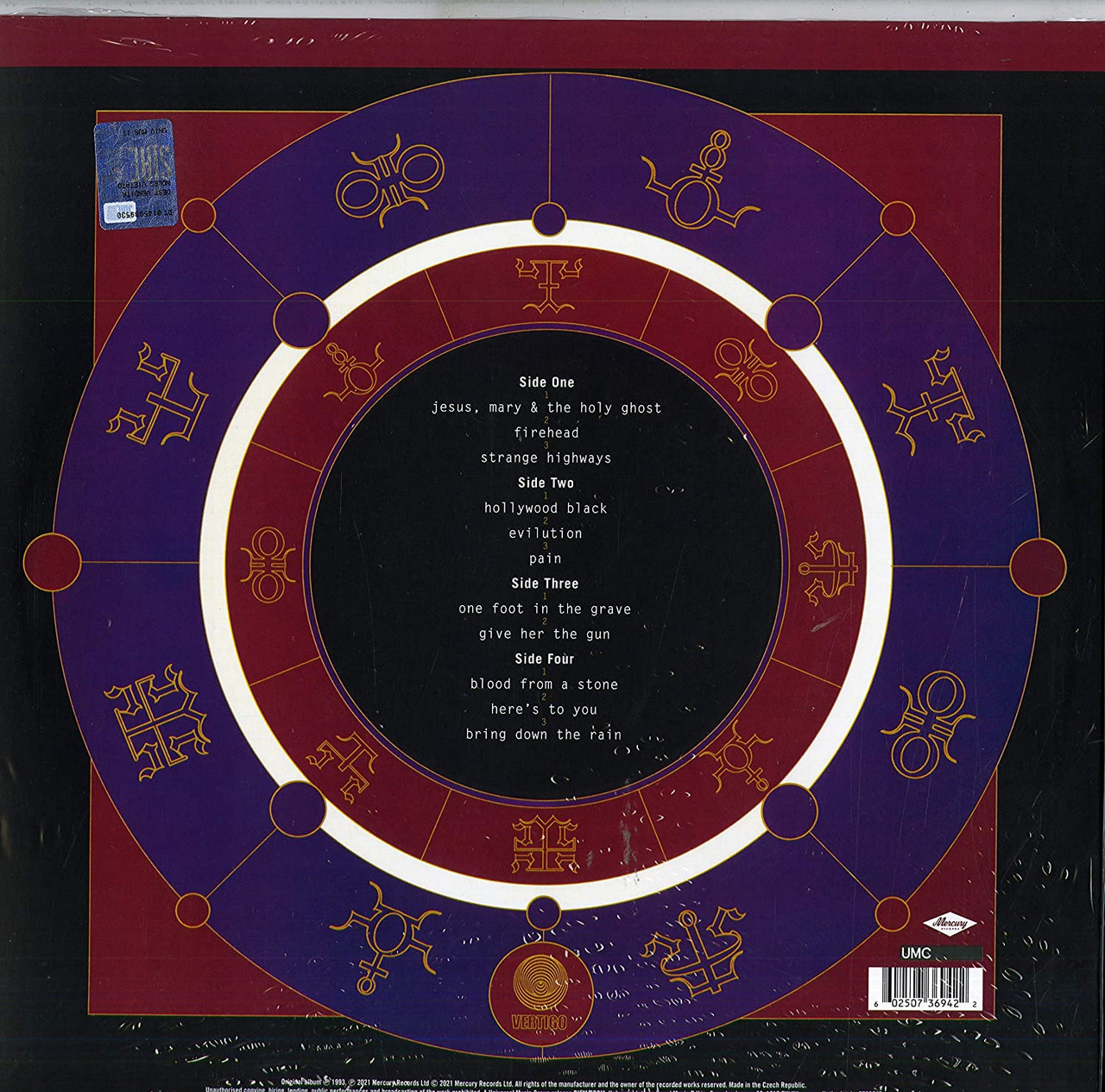 Dio 'Strange Highways' 2LP Re-Issue Black Vinyl | Eyesore Merch