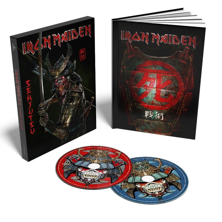 Iron Maiden 'Senjutsu' 2CD Casebound Book Deluxe with Slipcase & 24 ...