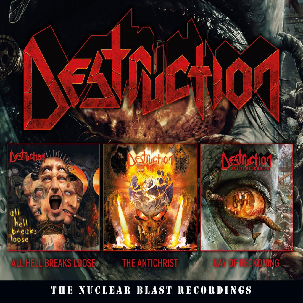 Destruction 'The Nuclear Blast Recordings' 3CD Box Set